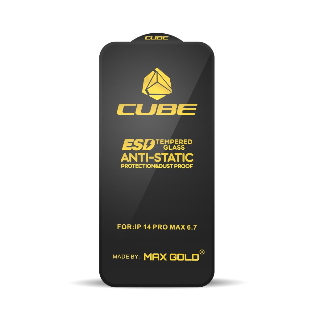 ESD Anti-Static Glass for iPhone 14 Pro Max – Max Gold